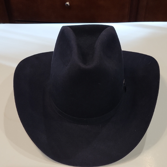 Resistol | Accessories | Classic Dark Navy Blue Beaver Cowboy Hat ...